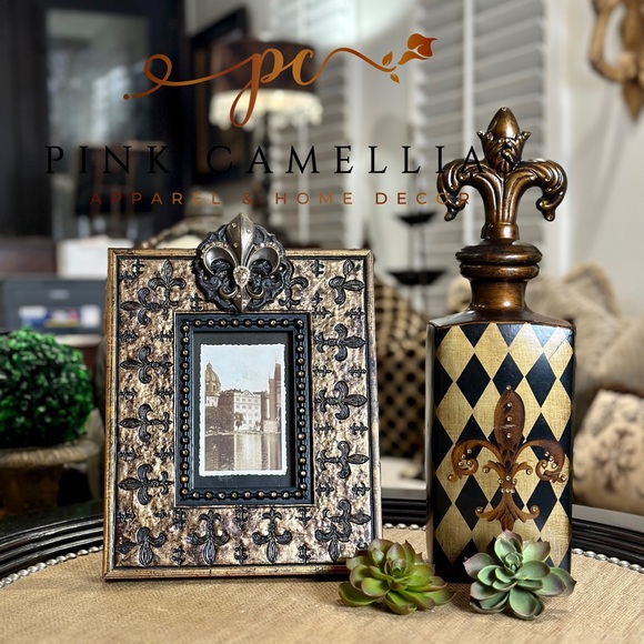 Accents | Fleur De Lis Picture Frame | Poshmark